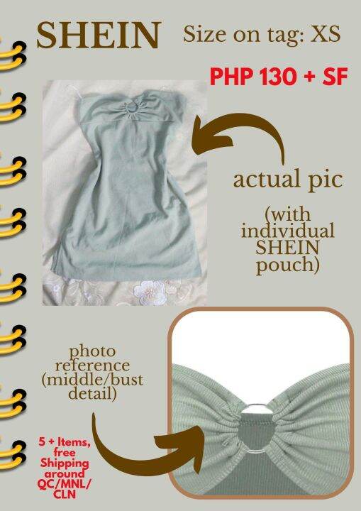 SHEIN Brand new Women's Mixed clothes | Lazada PH