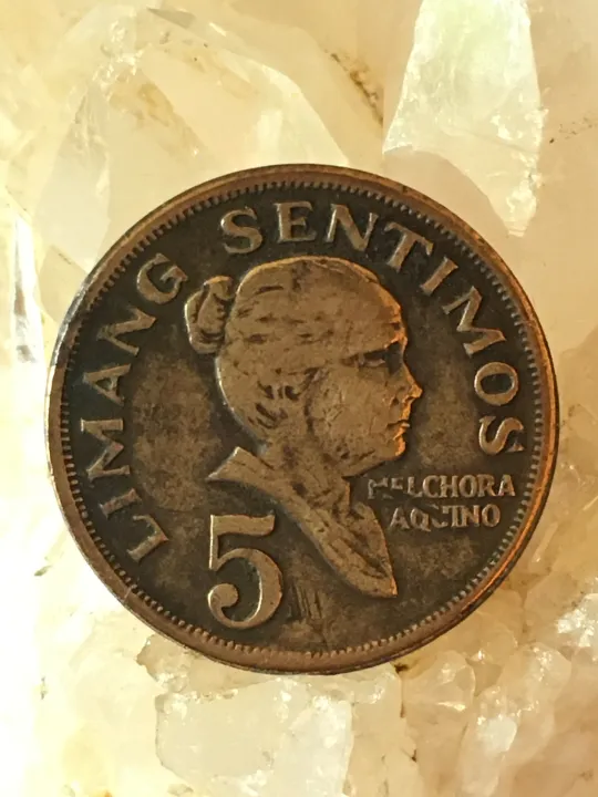 Old Peso 5 Cents coin Pilipino Series 1969-1973 | Lazada PH