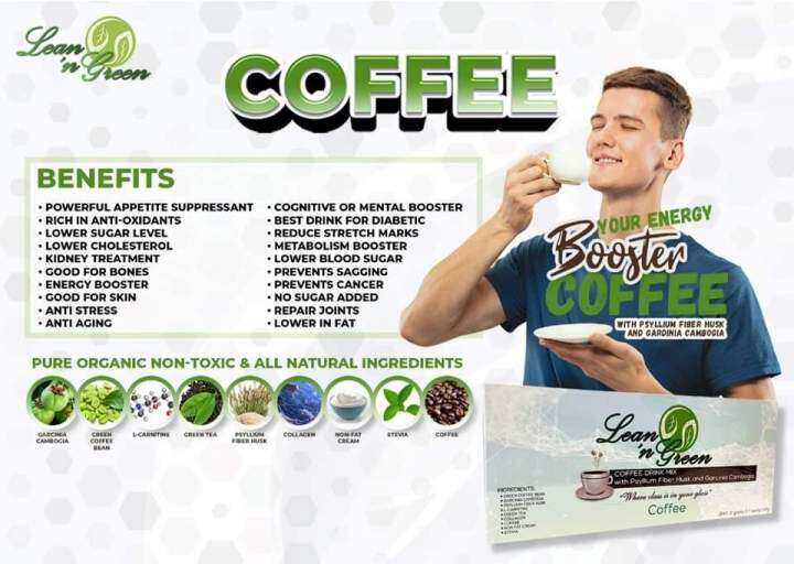 Lean n green Coffee Drink mix | Lazada PH