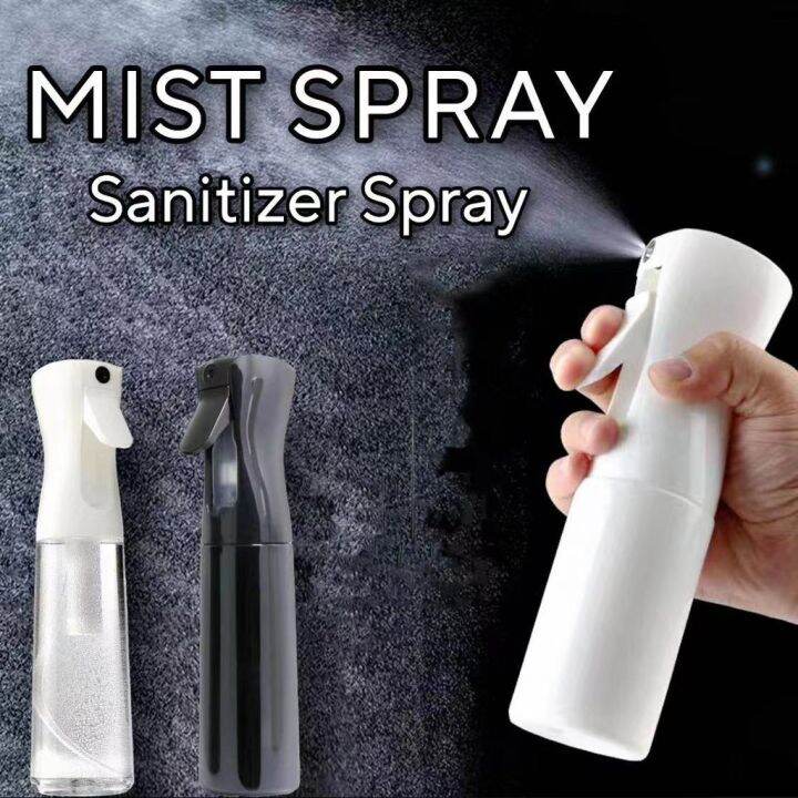 Fine Mist Sprayer Empty Transparent Spray Bottle Portable Hand High ...