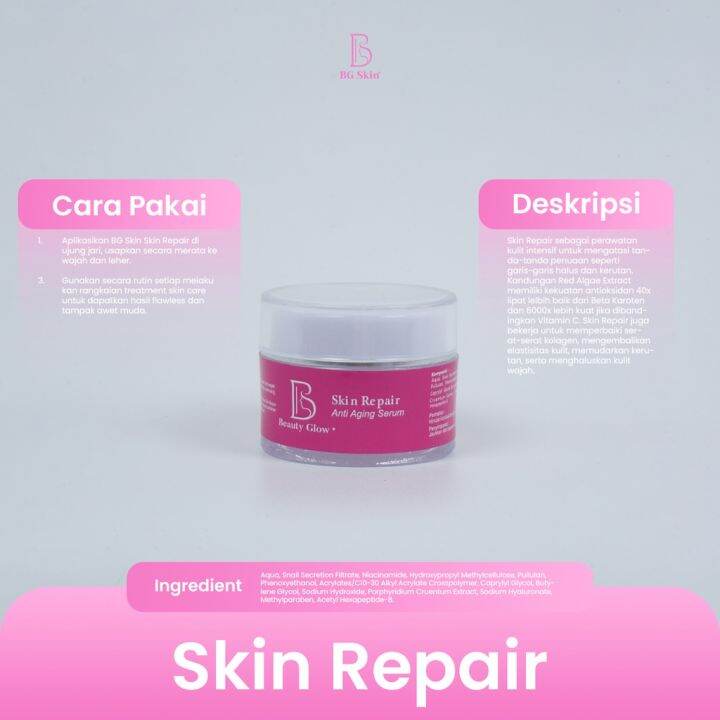 BG SKINCARE - SKIN REPAIR - BG SKIN ORIGINAL 100% - BG SKIN | Lazada ...