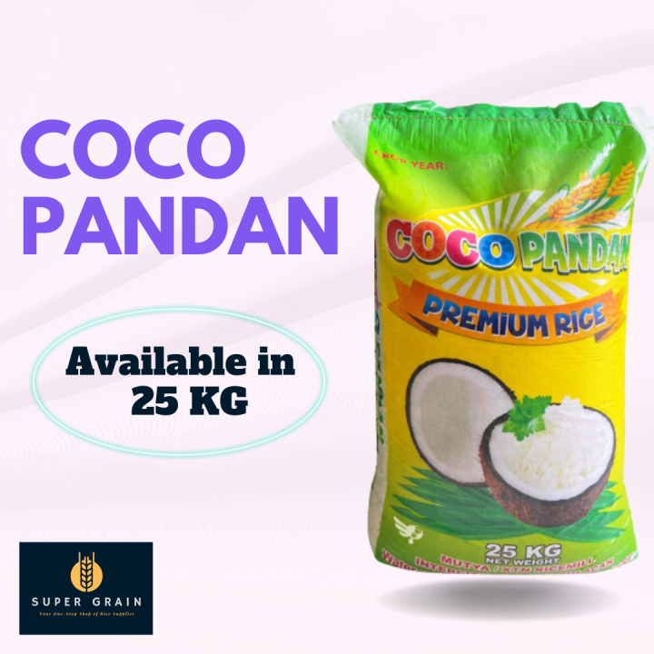 Coco Pandan Rice (25kg) | Lazada PH