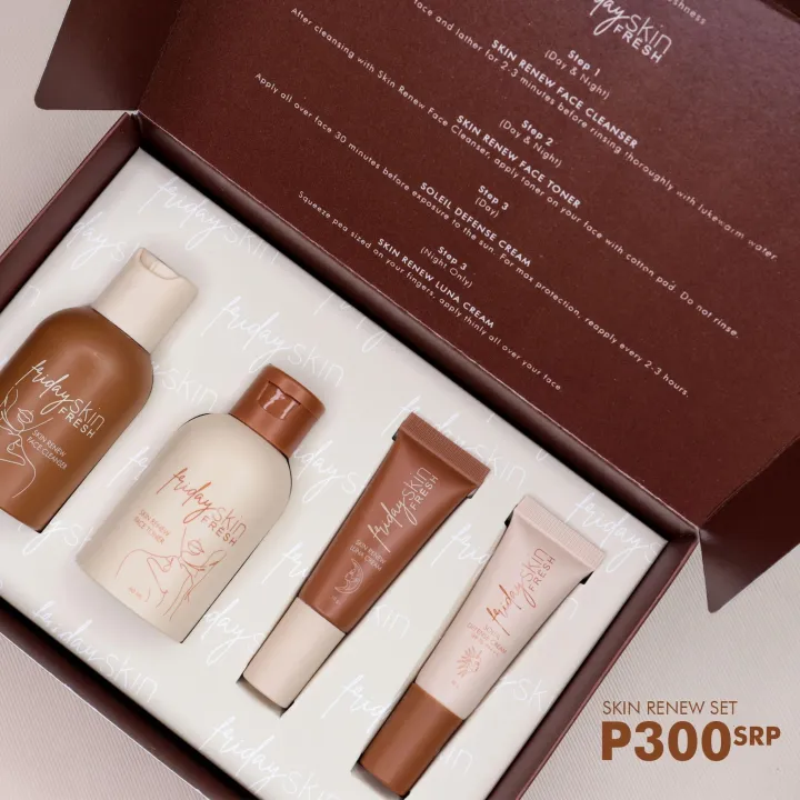Friday Skin FRESH Skin Renew Series Set | Lazada PH