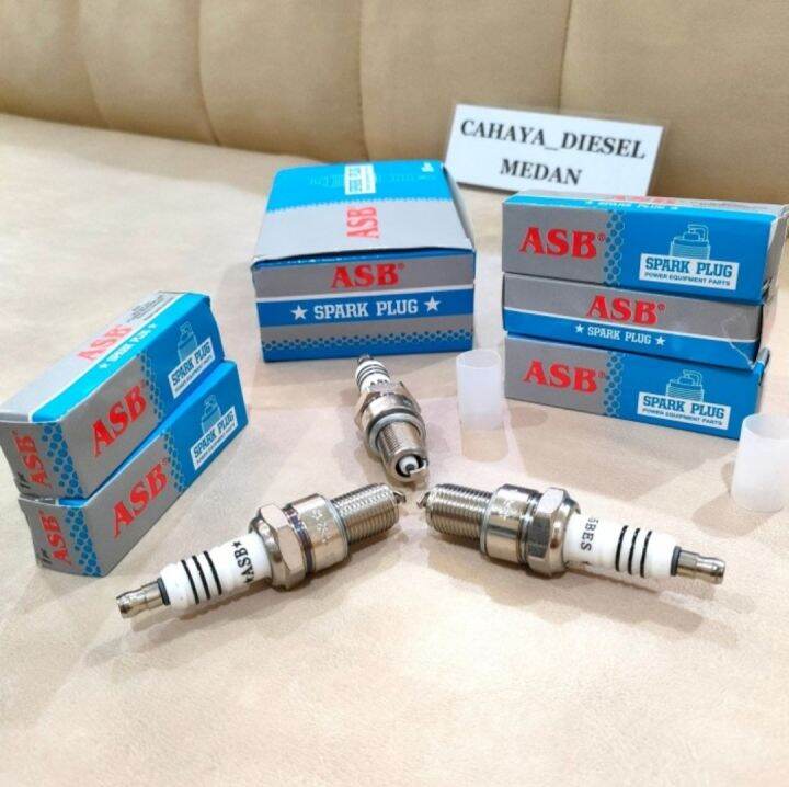 BUSI BP6ES KAKI PANJANG ASB ORIGINAL UNTUK MESIN HONDA ,MESIN GENSET ...