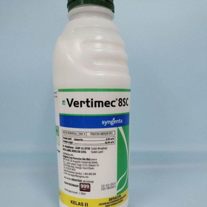syngenta Vertimec 8SC (1 Litre) | Lazada