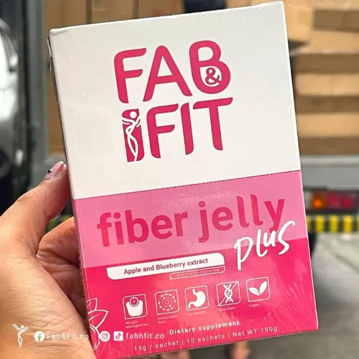 Fiber Jelly Plus by Fab&Fit (Authorized Reseller) | Lazada PH