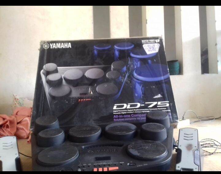 Drumpad elctrik Yamaha DD75 | Lazada Indonesia