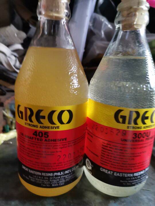 Greco adhesive 405 and Universal primer 300u for repair shoes | Lazada PH