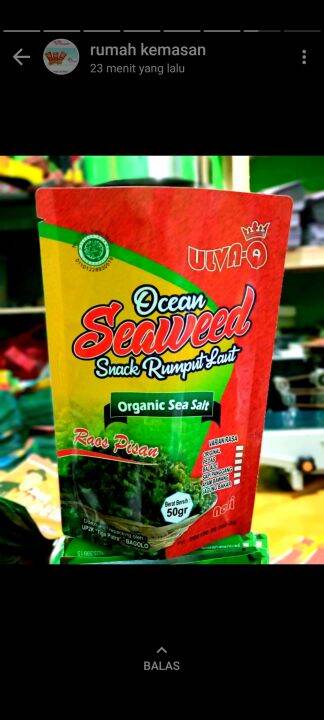 Snack Rumput laut | Lazada Indonesia