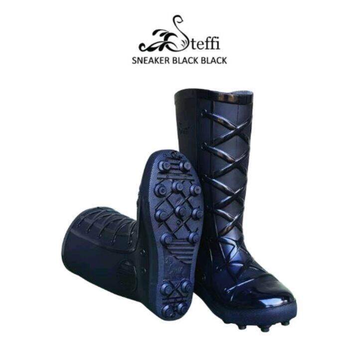 SNEAKER 26&27(41-44) | Steffi Boots SEPATU BOOT PROYEK PVC kebun tinggi ...