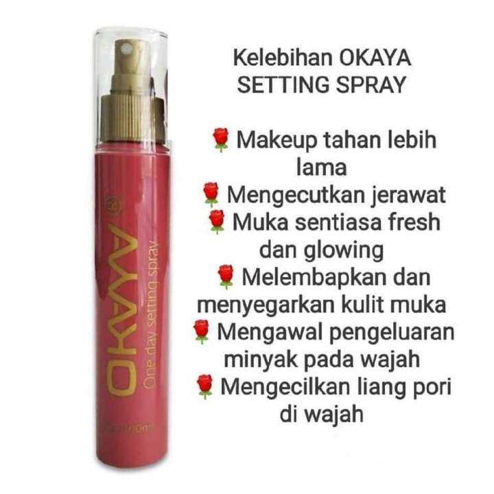 SETTING SPRAY OKAYA | Lazada