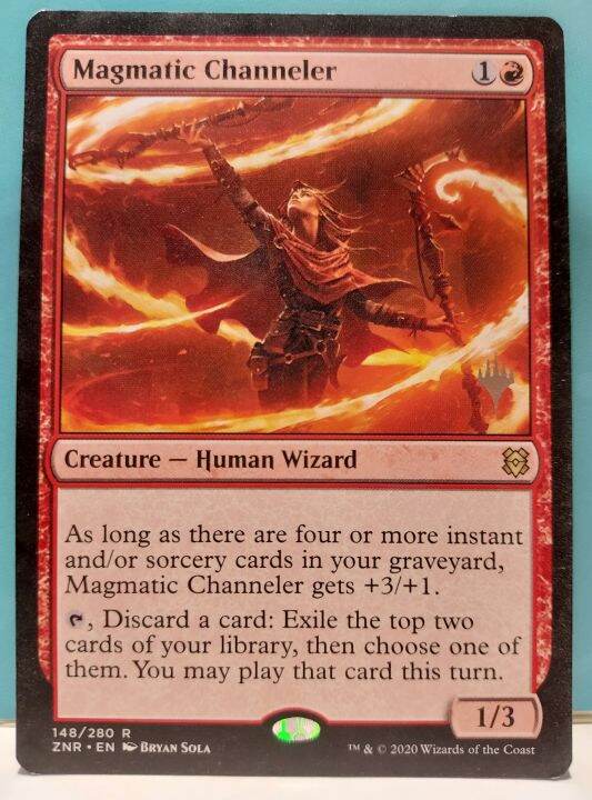 Mtg Magmatic Channeler Zendikar Rising | Lazada PH