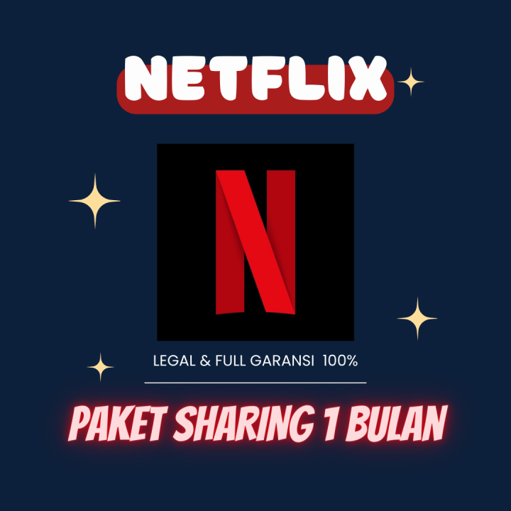 NETFLIX SHARING 1 BULAN | Lazada Indonesia