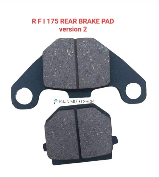 RFI 175 VERSION 2 BRAKE PAD ( REAR ) | Lazada PH