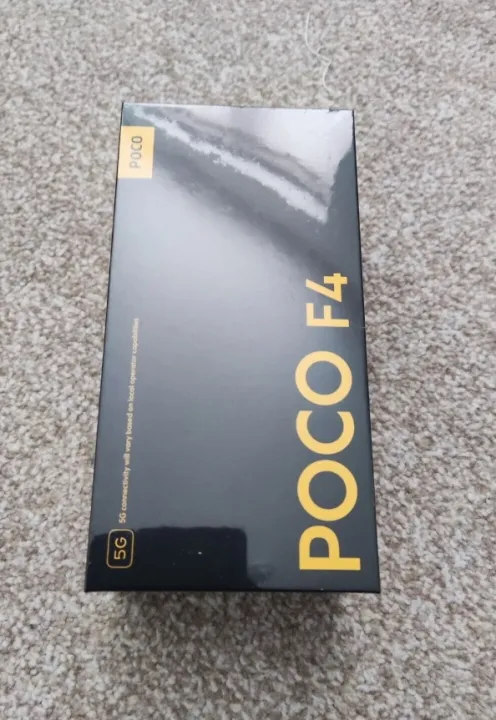Xiaomi POCO F4 5G - 128GB 6GB RAM Black Global Version (Unlocked) New ...
