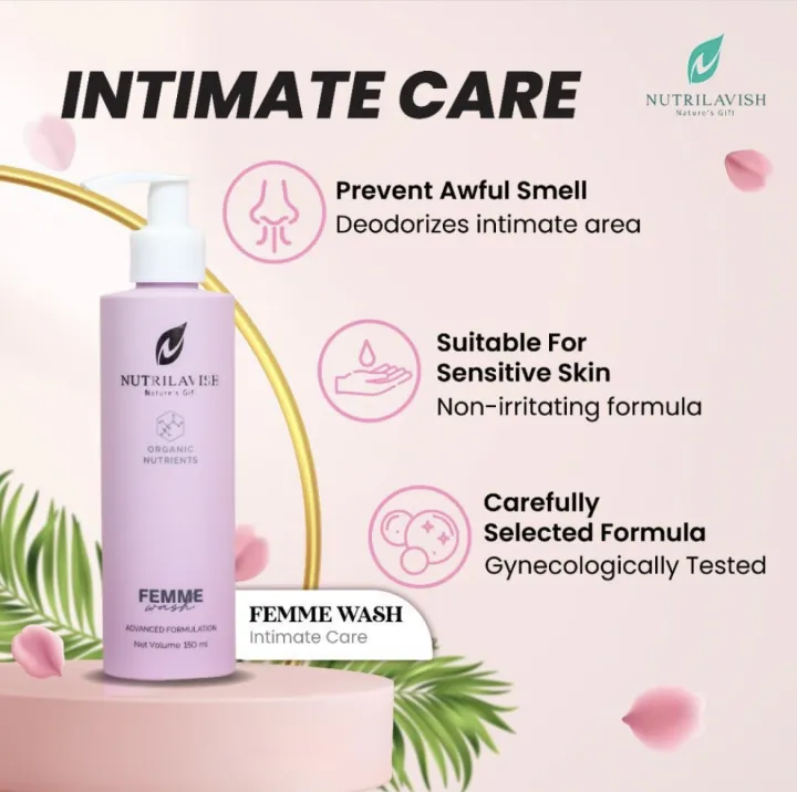 Nutrilavish femme wash 150ml | Lazada