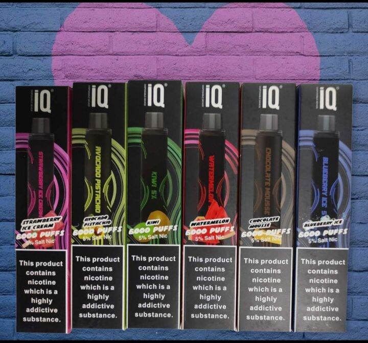 IQ VAPE 6000 PUFFS DISPO | Lazada PH