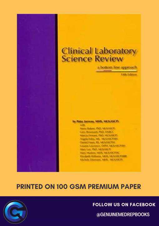 CLINICAL LABORATORY SCIENCE REVIEW 5TH EDITION | Lazada PH