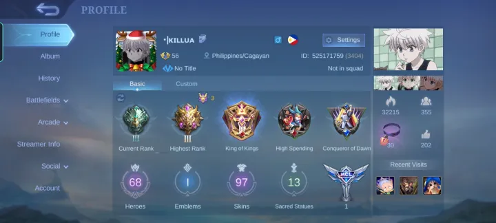 ML Account | Lazada PH