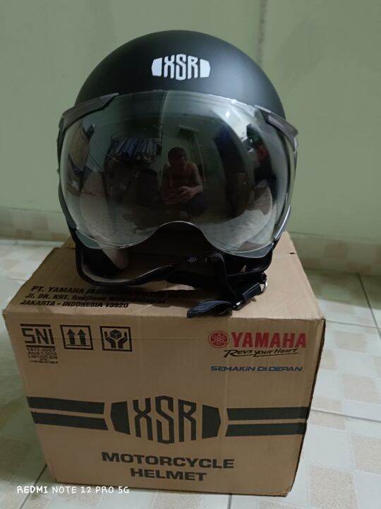 Helm Yamaha XSR 155 doff | Lazada Indonesia