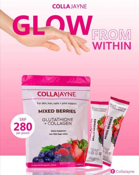 COLLAJAYNE Mixed Berries (Collagen + Glutathione) | Lazada PH
