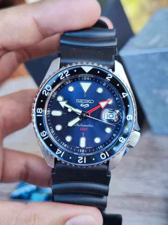 นาฬิกา Seiko 5 Sports GMT Automatic รุ่น SSK003K | Lazada.co.th