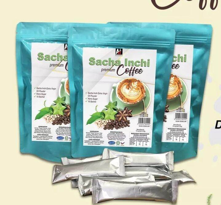 SACHA INCHI PREMIUM COFFEE... RM100 X 3 pack 17 Kali lebih baik Dari ...