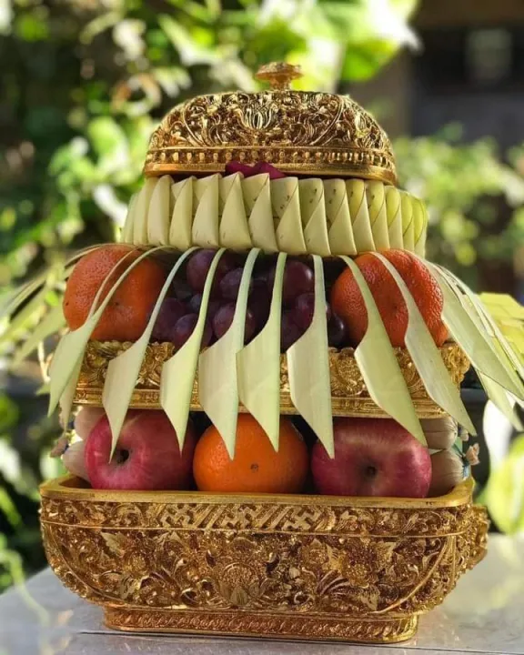 Bokor kotak oval susun 1 bokor Bali dulang bali | Lazada Indonesia