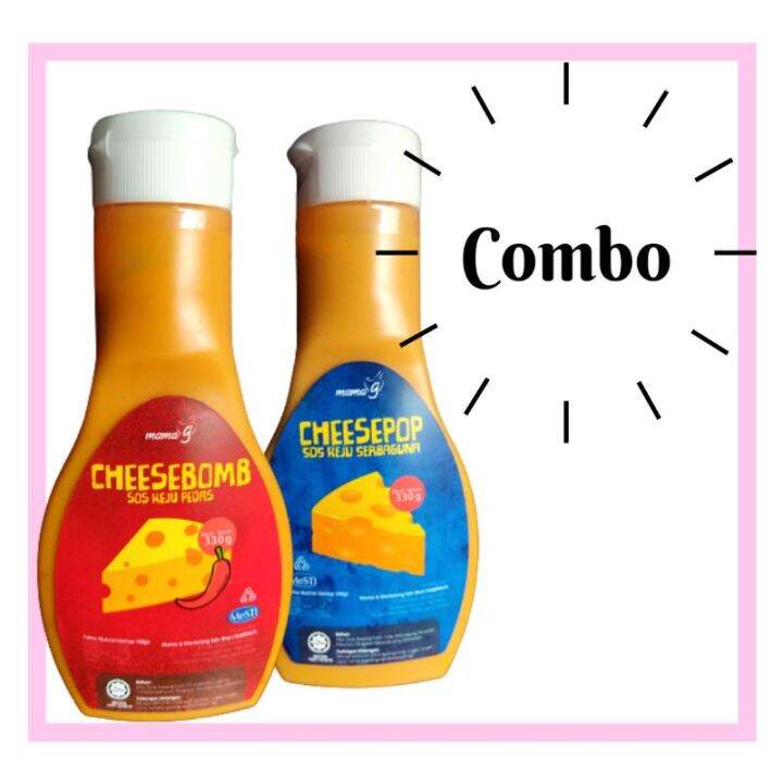 Sos Cheese Pedas (Cheesebomb) /Sos Cheese (Cheesepop) | Lazada