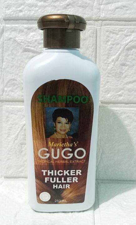 marietha's Gugo shampoo Tropical herbal extract thicker Fuller (250ml ...