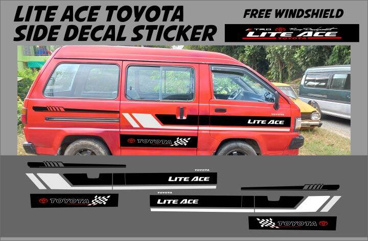 TOYOTA LITE ACE DECAL STICKER | Lazada PH