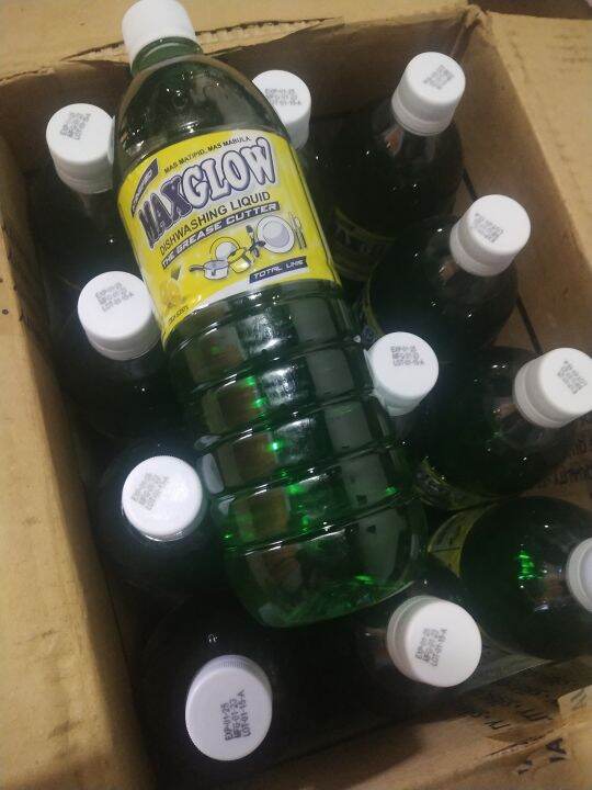 MaxGlow Dishwashing Liquid Lemon Scent 1 liter | Lazada PH