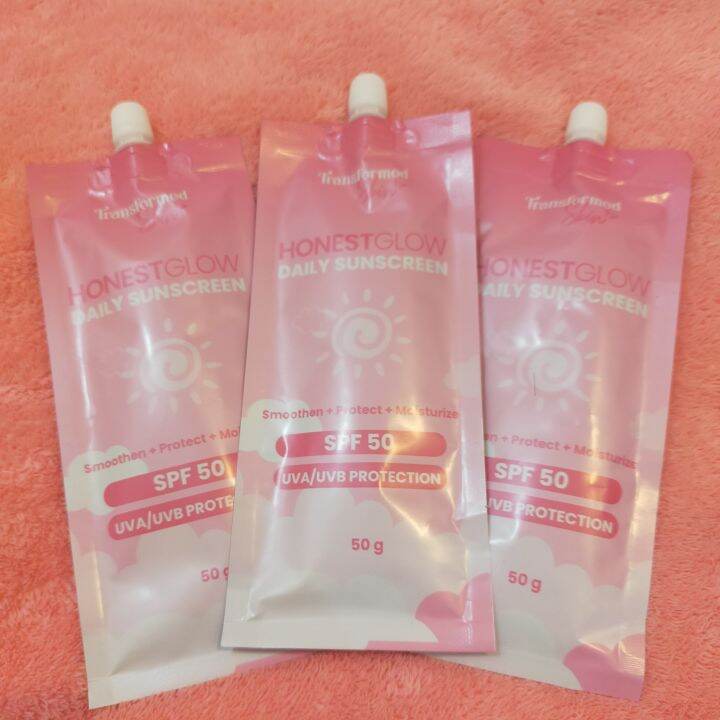Honest glow daily Sunscreen SPF 50 | Lazada PH
