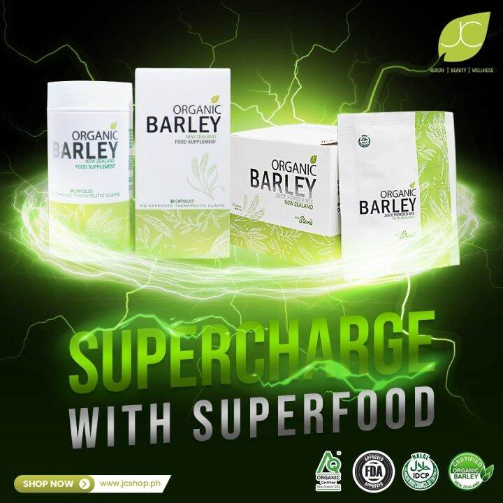 Organic Barley JC Premiere/ Juice powder/ Capsules/ Super Food/Food ...
