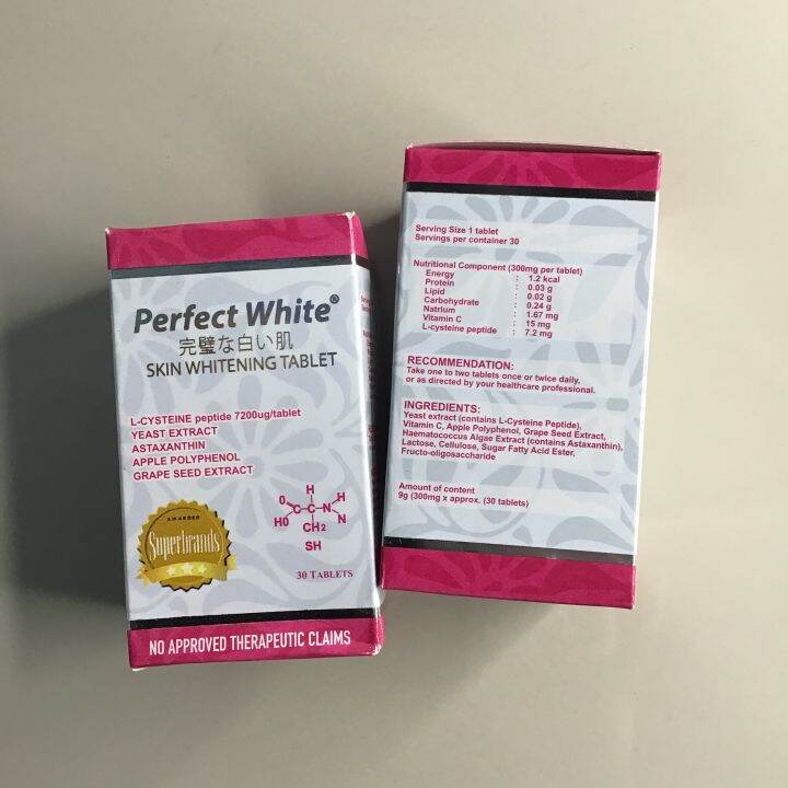 Perfect White - Skin Whitening Tablet | Lazada PH