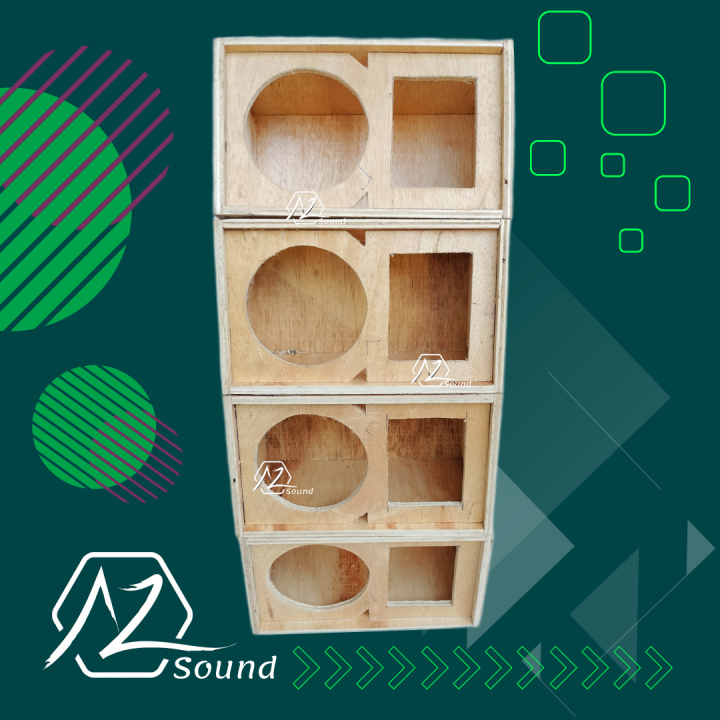 Box speaker 2way LINE ARRAY 4 INCH single plus tweeter kotak | Lazada ...