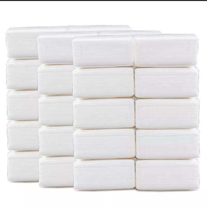 10 Packing Facial Tissue Paper with 3-Ply Disposable Tissue Paper ...