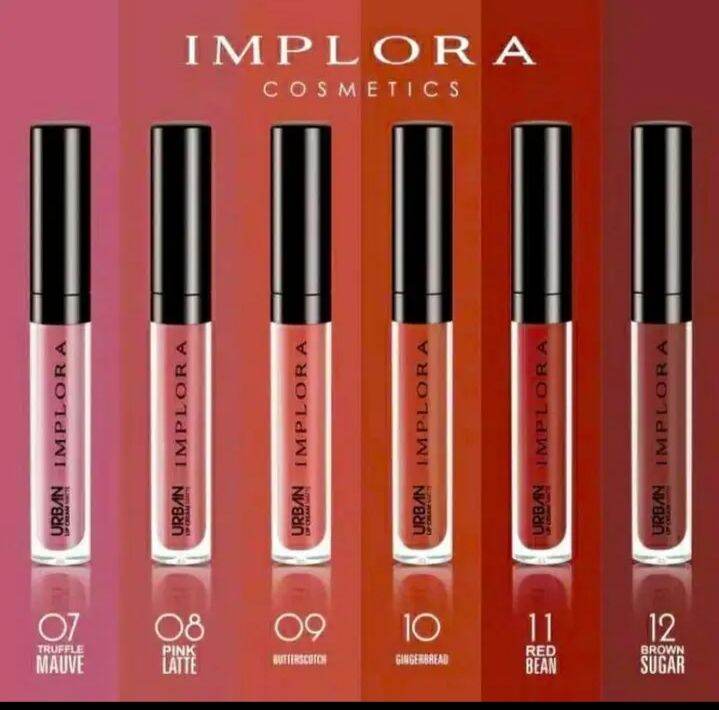 Implora urban lipcream matte | Lazada Indonesia
