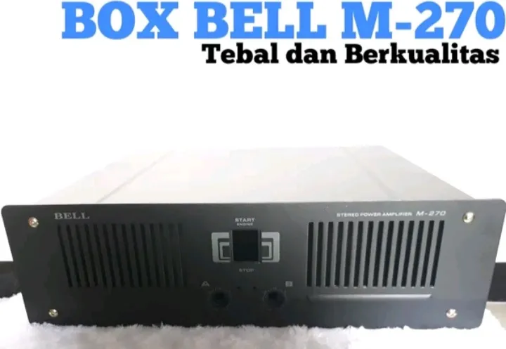 Box power amplifier BELL M-270 Berkualitas | Lazada Indonesia