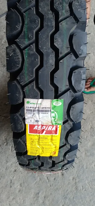 Ban dobel buat truk merk ASPIRA RIMBA TB12 16 750 14PR Full set ...