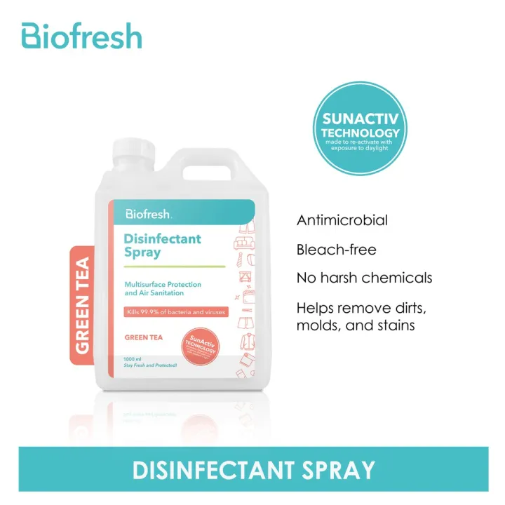 Biofresh home RHMDS0401 1 Liter Refill Disinfectant Spray | Lazada PH