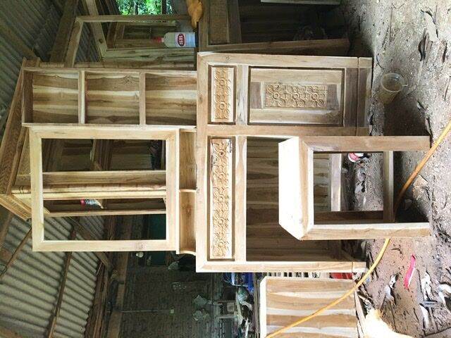 MEJA RIAS+KURSI MENTAHAN JATI MINIMALIS | Lazada Indonesia