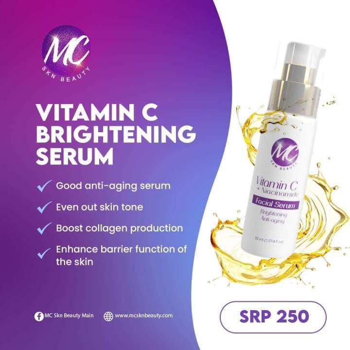 MC Vitamin C Facial Serum with Niacinamide 30ml | Lazada PH