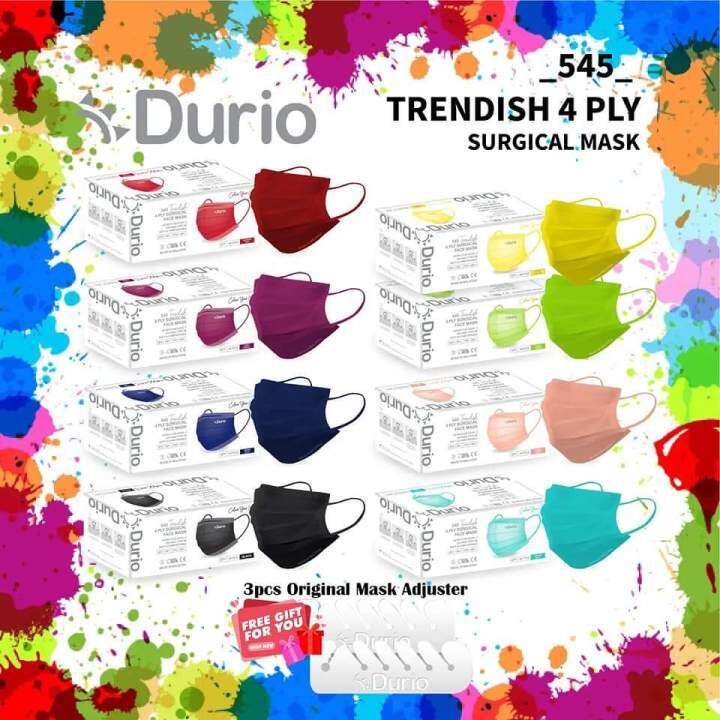 Durio 4ply face mask | Lazada