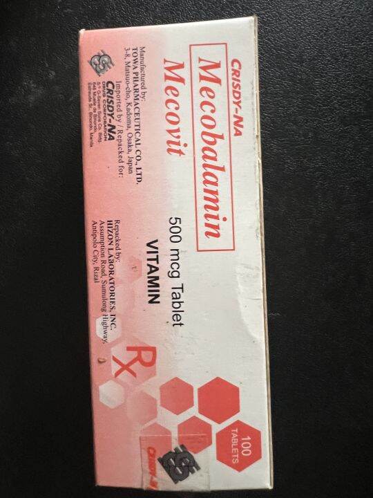 Mecovit tablet 10pcs | Lazada PH