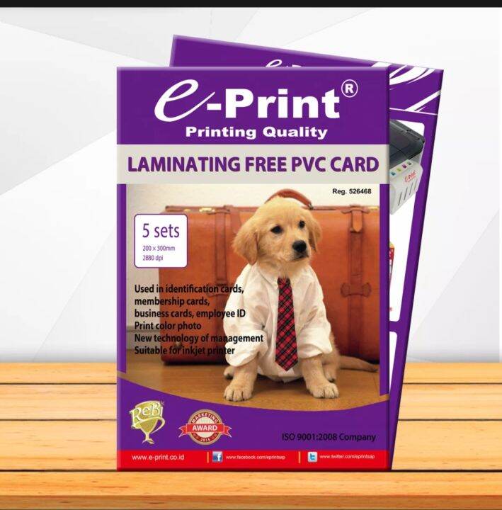 LAMINATING FREE PVC CARD 5 SHEET 200 X 300mm 2880dpi | Lazada Indonesia