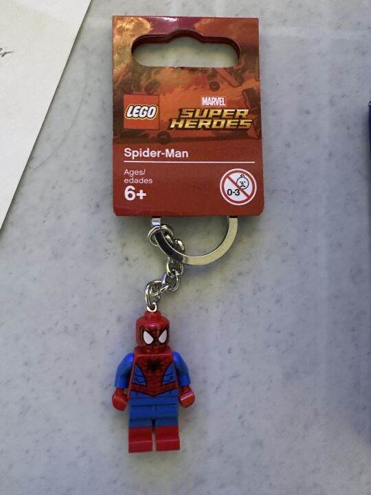 Spider-Man Lego keychain | Lazada