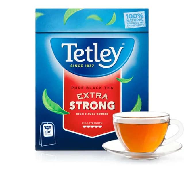 Tetley Extra Strong Tea 100 teabags | Lazada