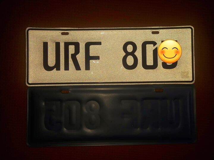 Temporary Reflectorized Car Plate | Lazada PH