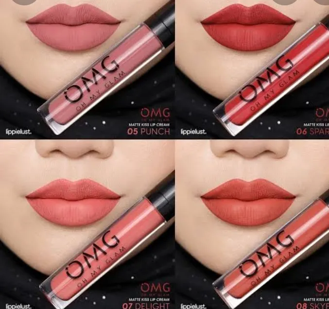 Lipstik OMG OH MY GLAM Original / Lip Tahan Air | Lazada Indonesia